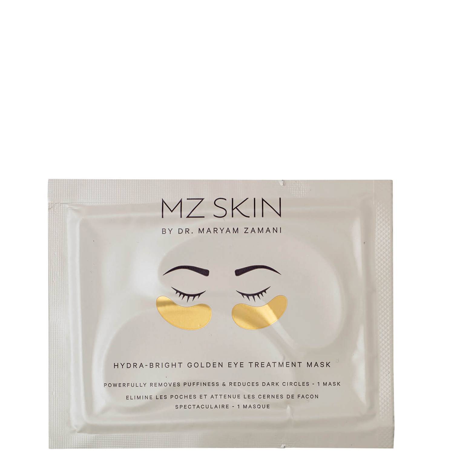 MZ Skin Hydra-Bright Golden Eye Treatment Mask (Pack of 5) - Our – Our ...